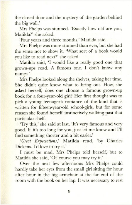 Matilda - Scholastic Shop