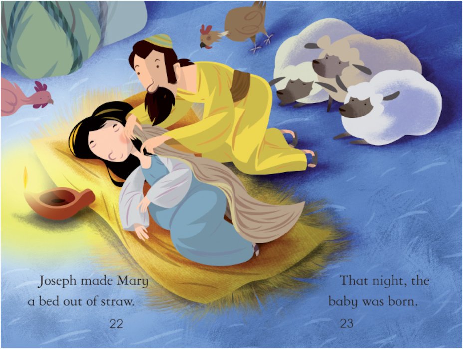 Usborne First Reading: The Story of Baby Jesus - Scholastic Kids' Club