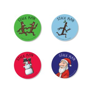 Stick Man Stickers - Scholastic Kids' Club