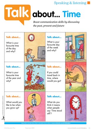 Talk about… time - Scholastic Shop