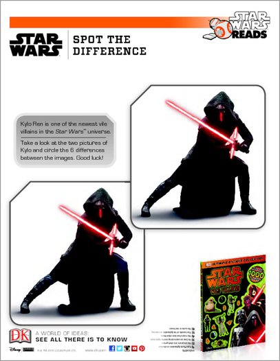 Star Wars Reads – Spot the Difference - Scholastic Shop