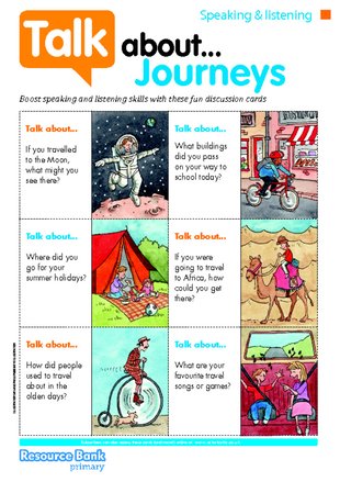 Talk about… journeys - Scholastic Shop