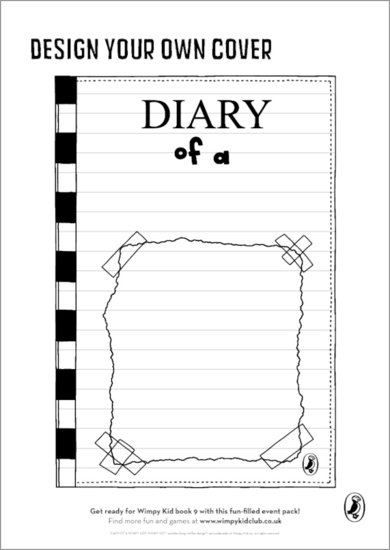 Diary Of A Wimpy Kid The Long Haul Design Your Own Cover 