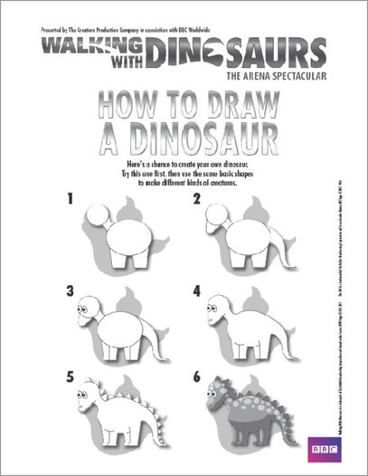 Walking with Dinosaurs Activity Sheets - Scholastic Shop