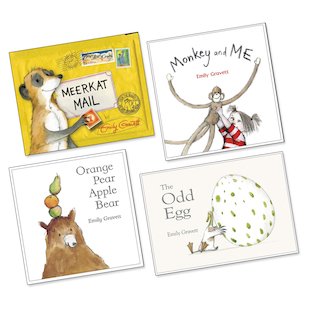 Emily Gravett Pack x 4 - Scholastic Shop