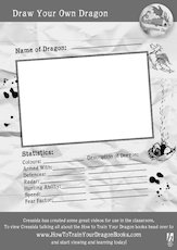 How to Train Your Dragon activity sheets - Scholastic Book Fairs