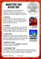 Monsters and Aliens pack - Scholastic Book Fairs