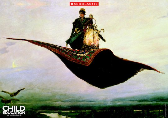 Flying carpet poster - Scholastic Shop
