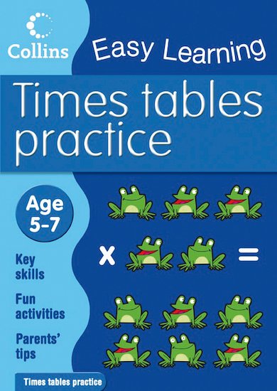 Collins Easy Learning Times Tables Practice Ages 5 7 Scholastic Shop