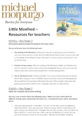 Little Manfred Teacher’s Resource Pack - Scholastic Book Fairs