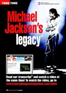 Michael Jackson’s legacy - Mary Glasgow Magazines