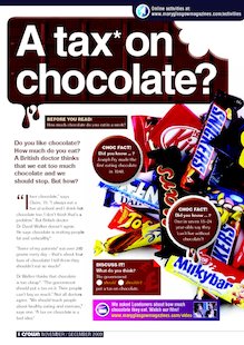 A tax on chocolate? - Mary Glasgow Magazines