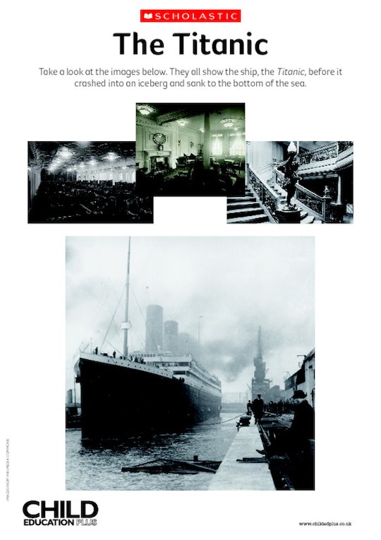 The Titanic – photos - Scholastic Shop