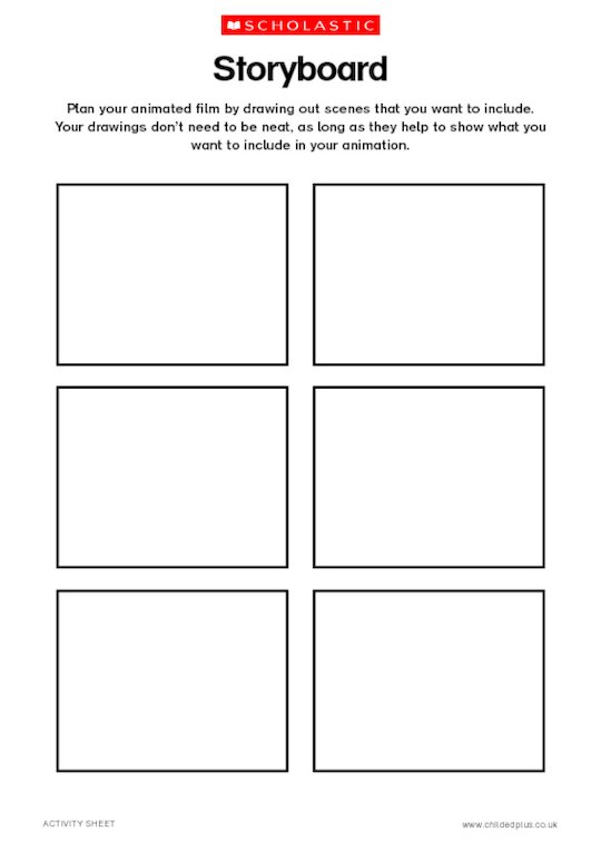 Storyboard - Scholastic Shop