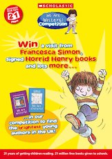 We Are Writers Competition - Scholastic Book Fairs