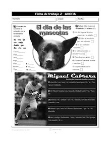 El día de las mascotas / Miguel Cabrera - Mary Glasgow Magazines