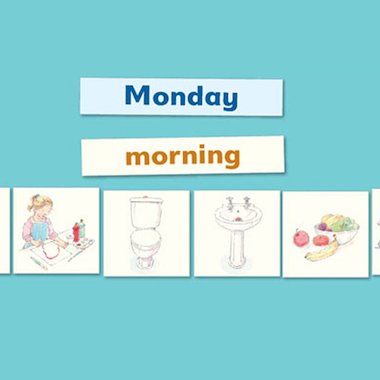 Create your own visual timetable… - Scholastic