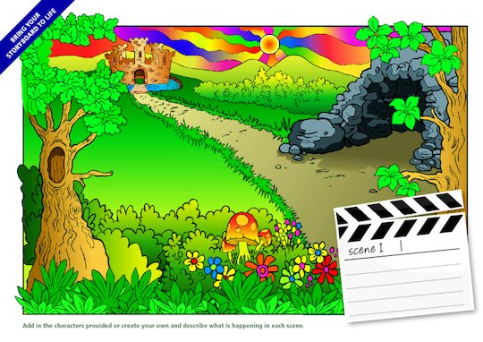 World Kids Colouring Day storyboard - Scholastic Shop