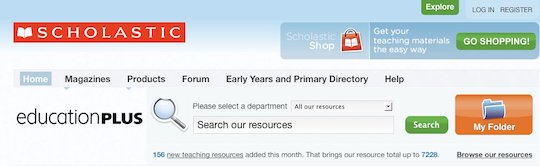 New education portal unveiled - Scholastic UK - Children's Books, Book ...