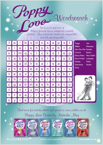 Poppy Love Wordsearch - Scholastic Shop