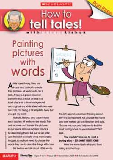 How to tell tales 3: Painting pictures with words – FREE Primary KS2 ...