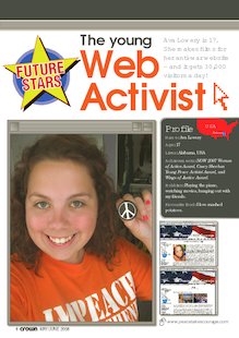 The young web activitist - Mary Glasgow Magazines