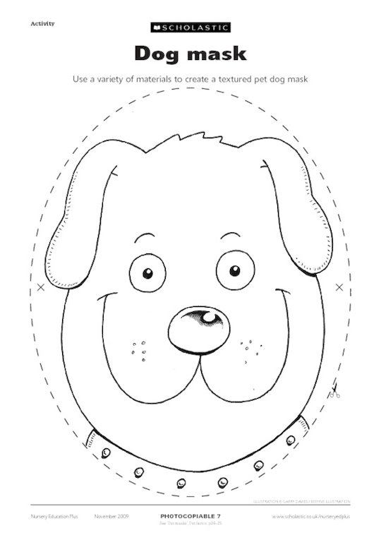 Dog mask - Scholastic Shop