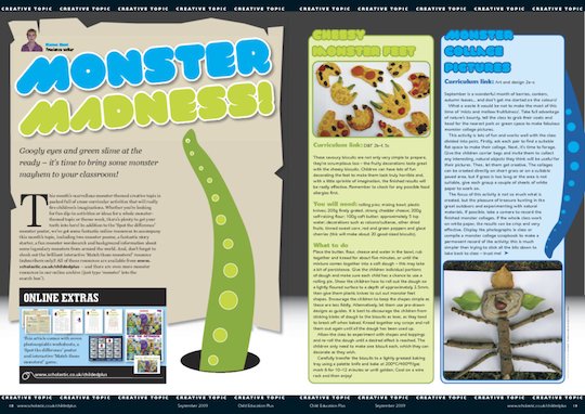 Monster madness creative topic - Scholastic Shop
