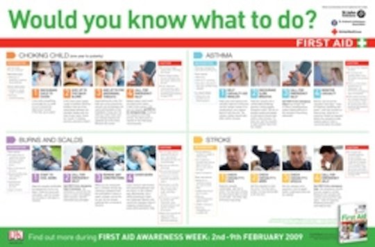 First Aid poster - Scholastic Shop