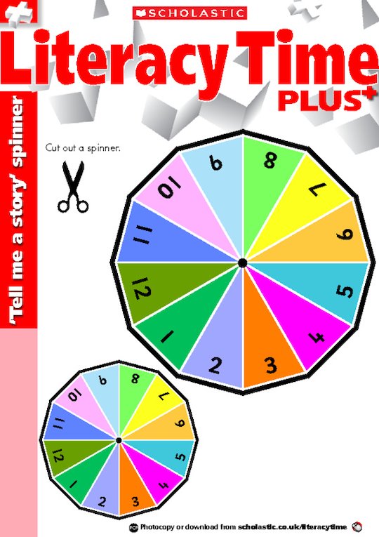Tell Me A Story Spinner Scholastic Shop