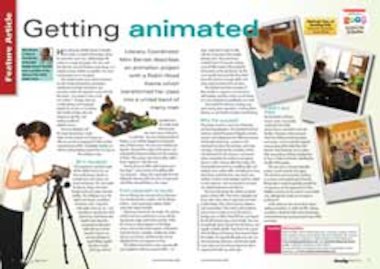 Getting animated - Scholastic