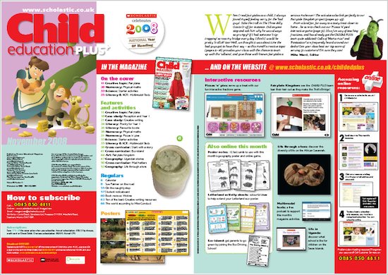 ChildEd PLUS contents – November ‘08 - Scholastic Shop