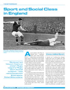 Cultural Background: Sport and social class in England - Mary Glasgow ...