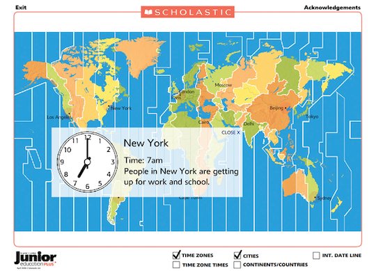 Time Zones - Scholastic Shop