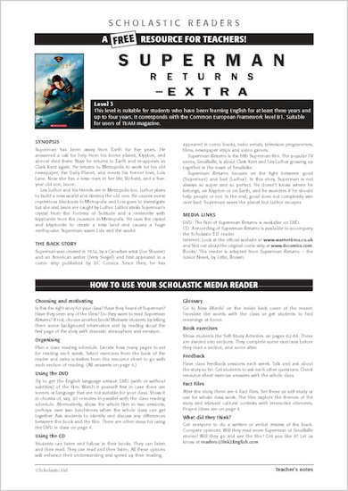 superman - Scholastic Shop