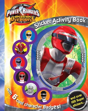 Power Rangers Sticker-Activity Book - Scholastic Kids' Club