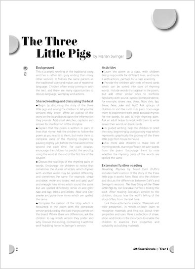 The Three Little Pigs - Scholastic Shop