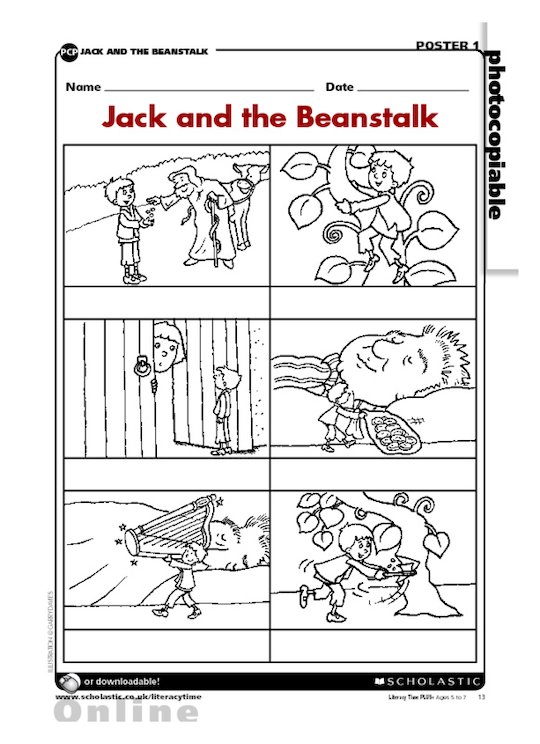 Jack and the Beanstalk scenes - Scholastic Shop