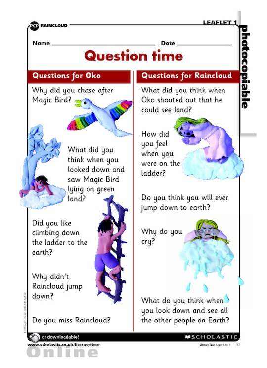 Question time - Scholastic Shop