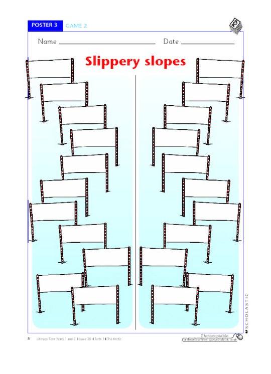 Slippery slopes - Scholastic Shop