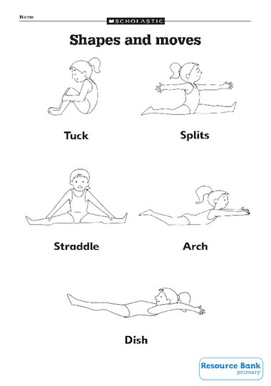 Gymnastics: Shapes and moves – Primary KS2 teaching resource - Scholastic