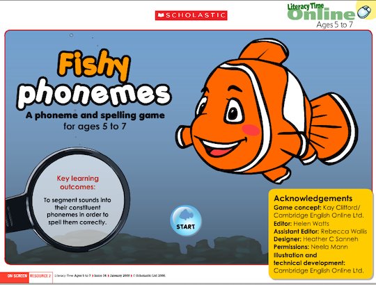Fishy Phonemes - Scholastic Shop