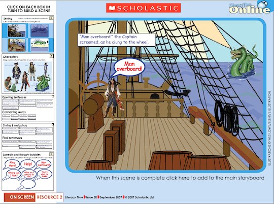 Stories of the sea – multimedia resource - Scholastic Shop