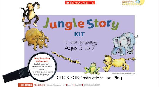 Jungle Story Kit - Scholastic Shop