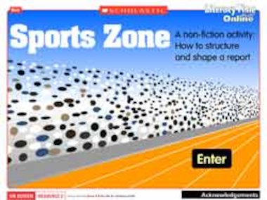 Sports Zone – FREE Primary KS1 teaching resource - Scholastic