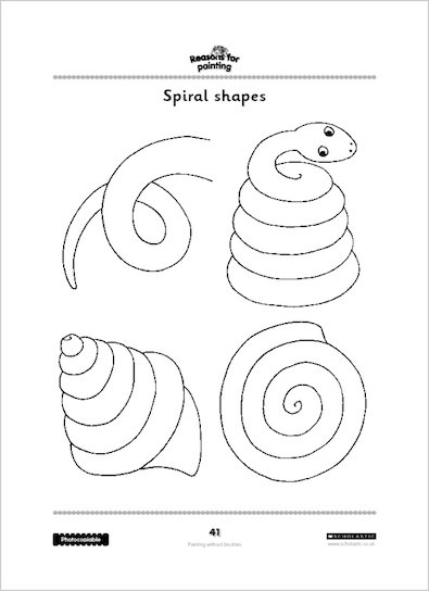 Spiral shapes - Scholastic Shop