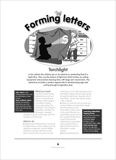 Forming letters - Scholastic Shop