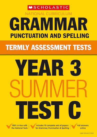 Termly Assessment Tests Year 3 Grammar Punctuation And Spelling Test Termly Assessment Tests Year 3 Grammar Punctuation And Spelling Test