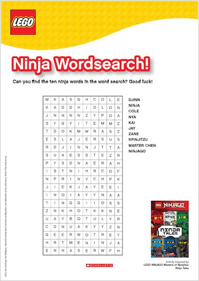 LEGO_READS_Ninja_Wordsearch - Scholastic Shop