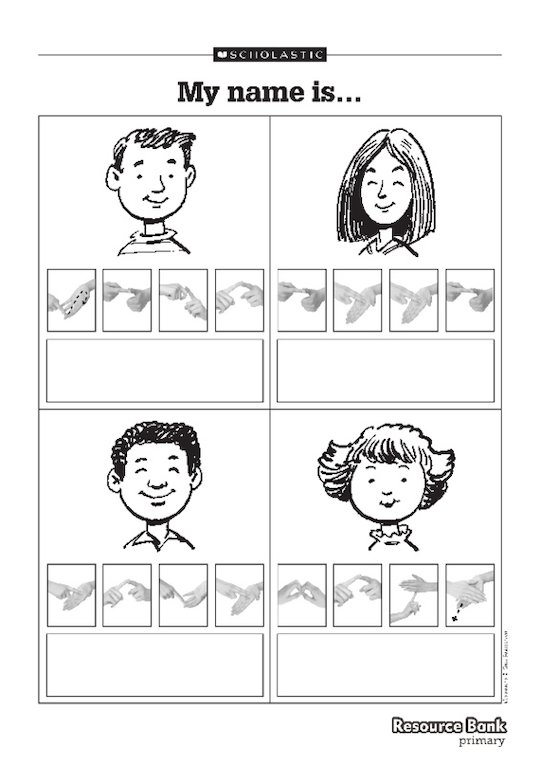 My name is… - Scholastic Shop